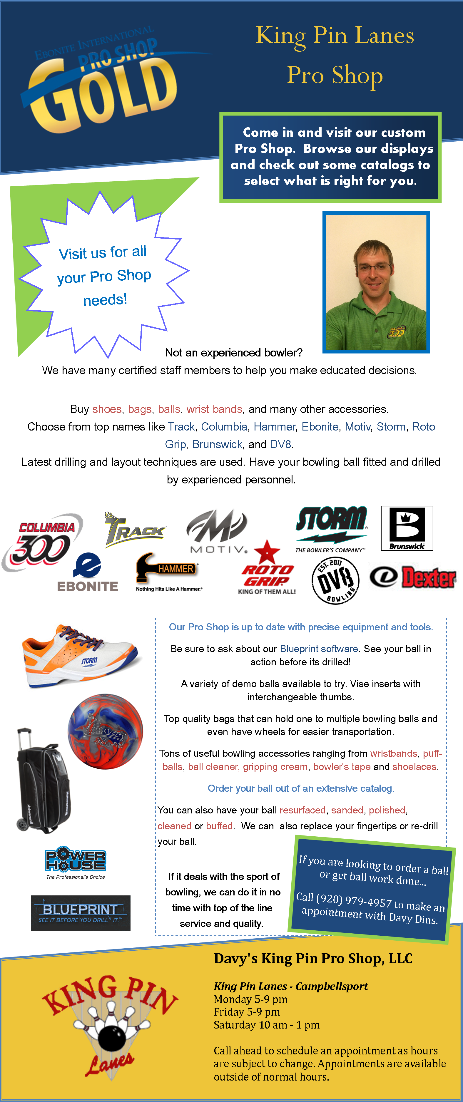 King Pin Lanes > PRO SHOP